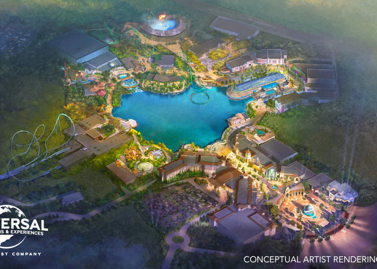 Universal unveils UK theme park name and logo as £7.3bn investment ...