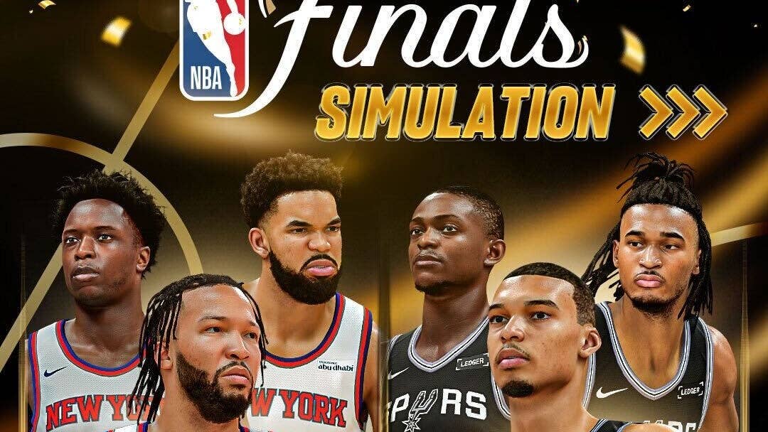 NBA Finals script revealed: NBA 2K26 sim crowns Spurs champions; Wemby ...