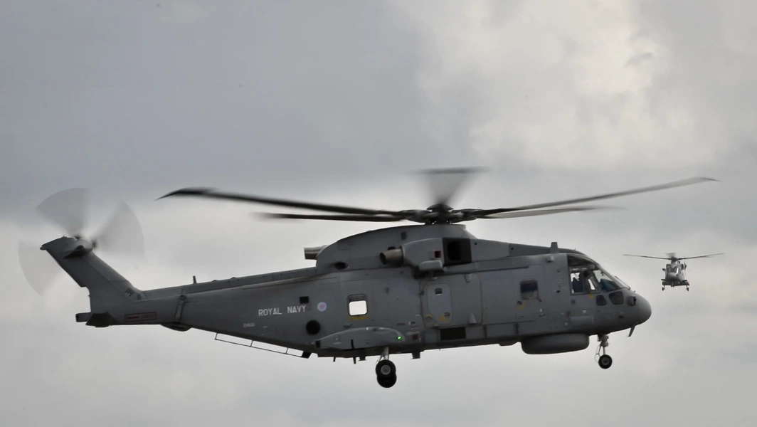 Three dead in Royal Navy Merlin Mk4 crash during training