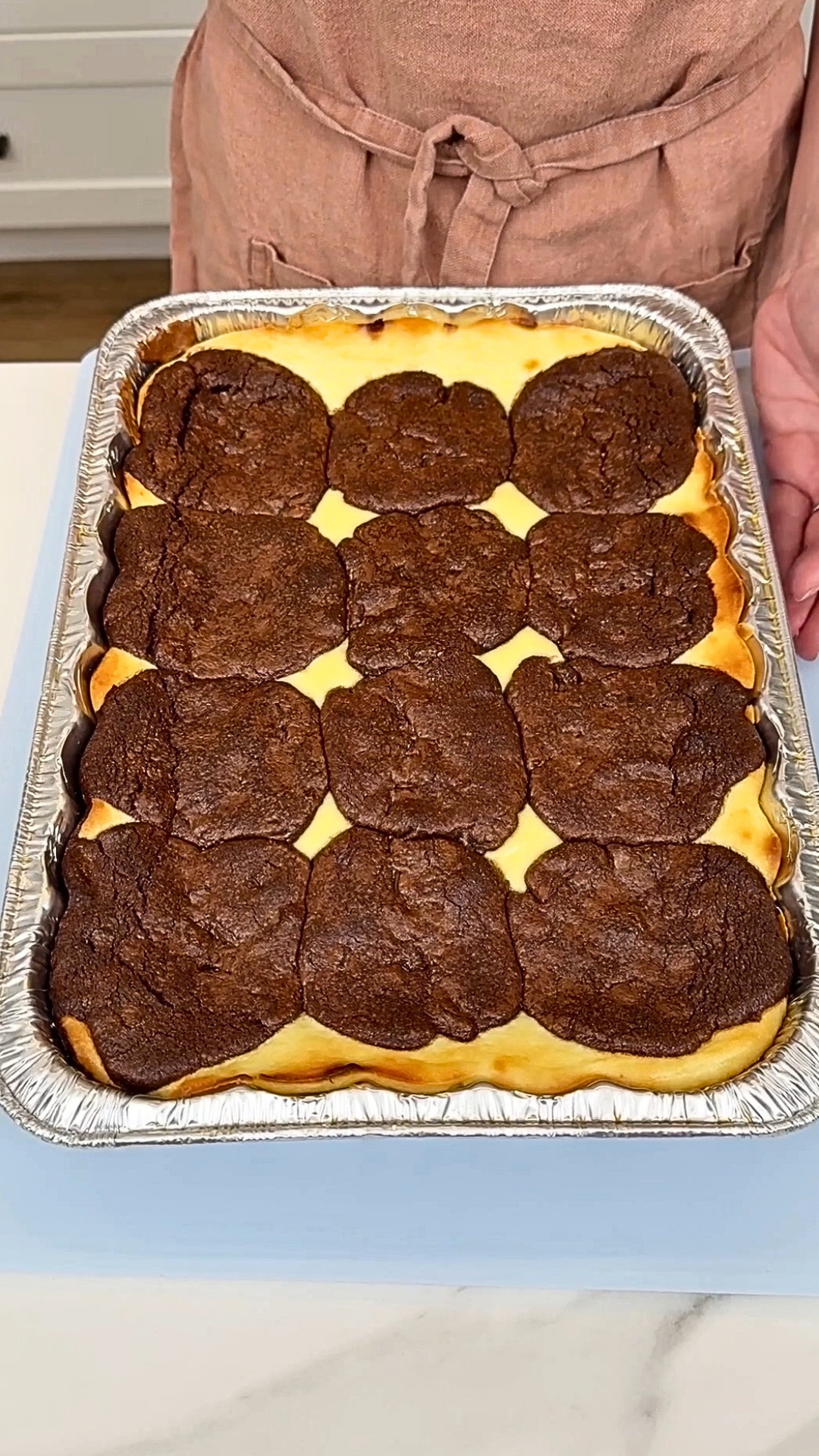 Double chocolate cheesecake cookie bar dessert