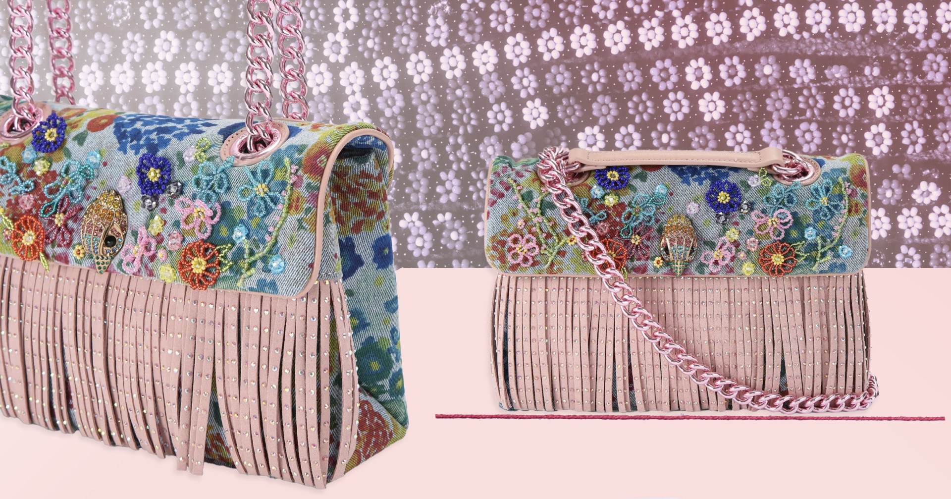 This Kurt Geiger fringe bag is the summer accessory turning heads