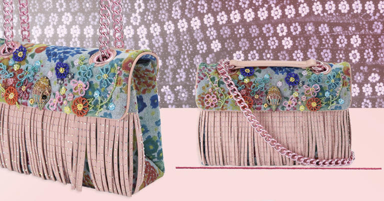 This Kurt Geiger fringe bag is the summer accessory turning heads