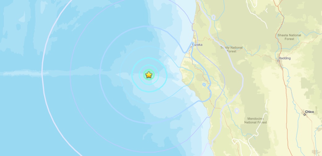 Update: North Coast 5.1 quake followed by 4.5 less than a half hour later