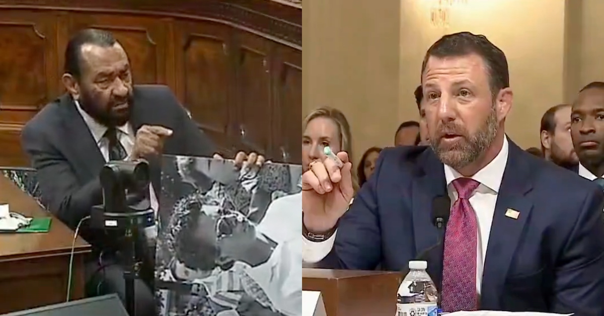 'Shut up!' Al Green rages at DHS head Mullin after asking if he called ...