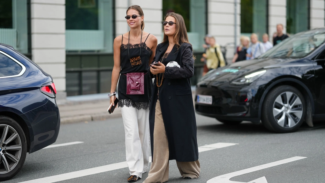 Lace-trim camis take centre stage in UK summer fashion