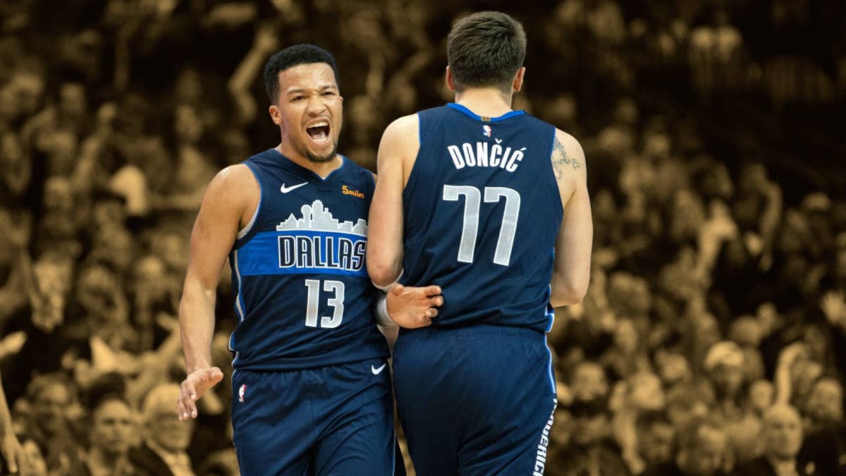 "Obviously watching Luka do his thing so effortlessly" - Jalen Brunson ...