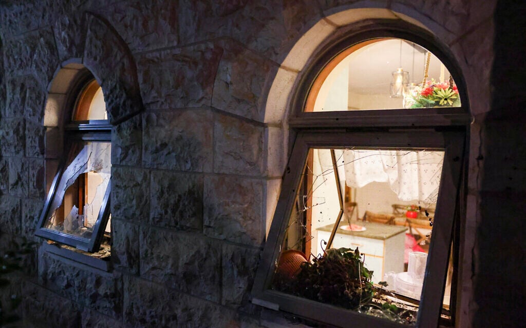 ‘A pogrom’: Haredi rioters smash windows, damage home of deputy Supreme ...