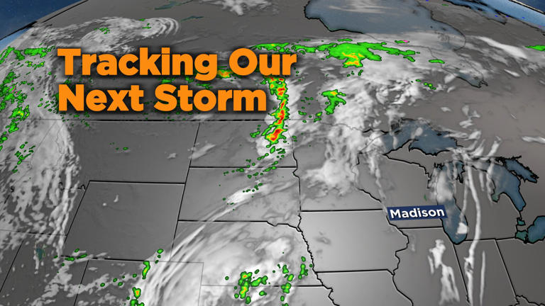 Heat builds before Friday storms