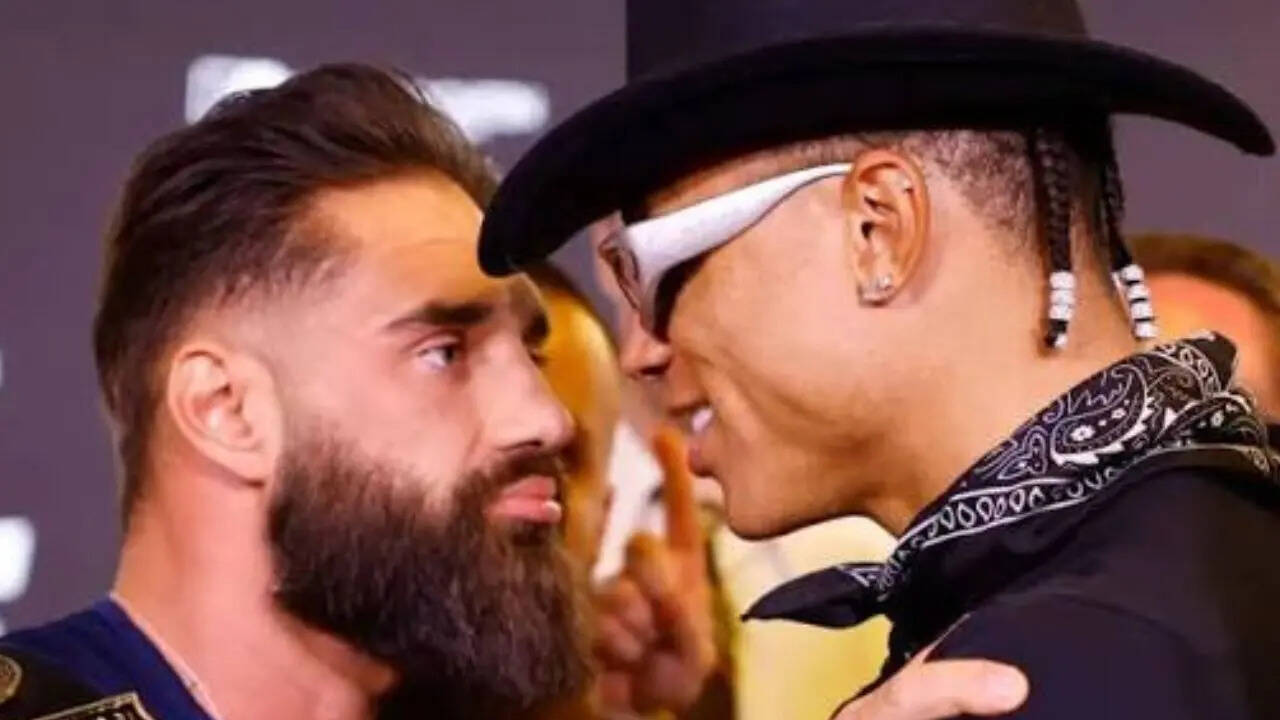 Chase DeMoor and Aleks Petrovic Misfits Boxing face-off turns ugly ...