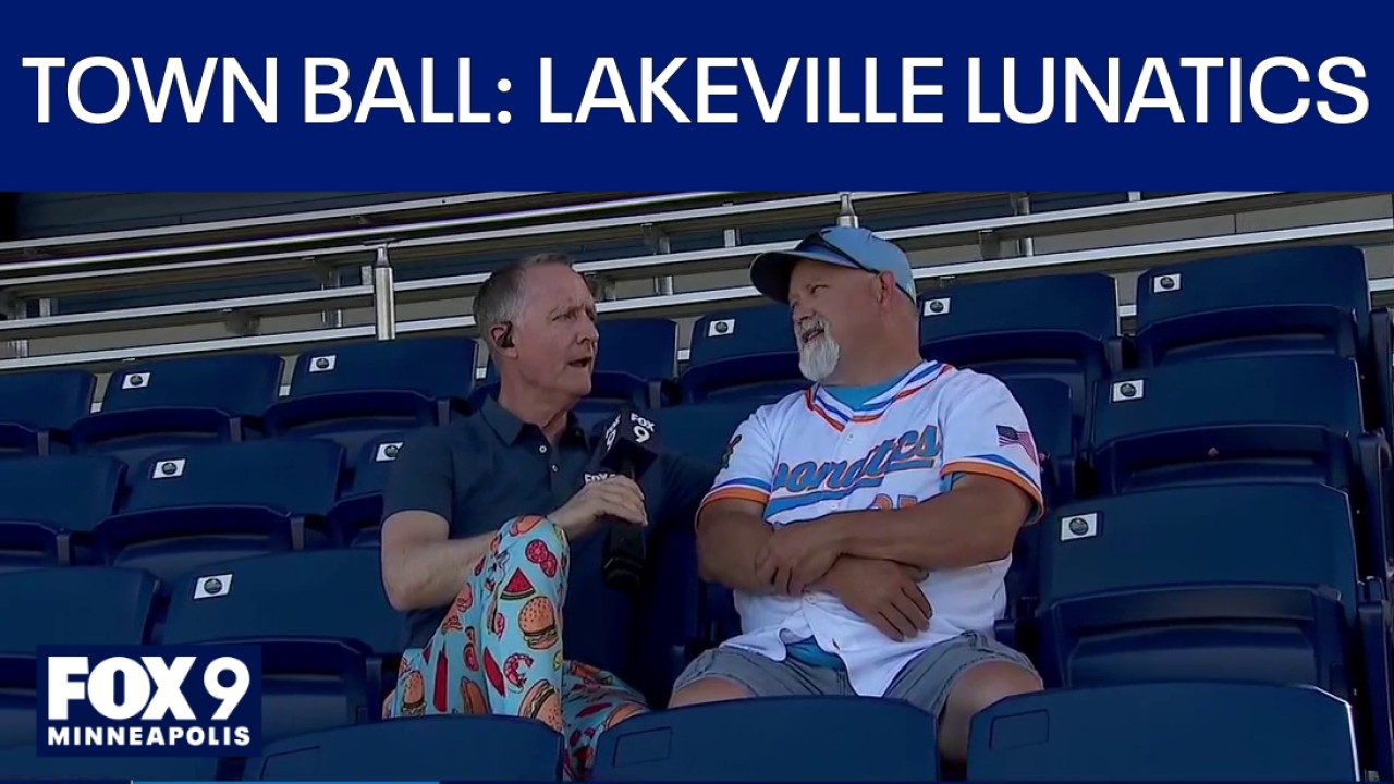 FOX 9 Town Ball Tour: Ian Leonard hangs out with Lakeville Loonatics