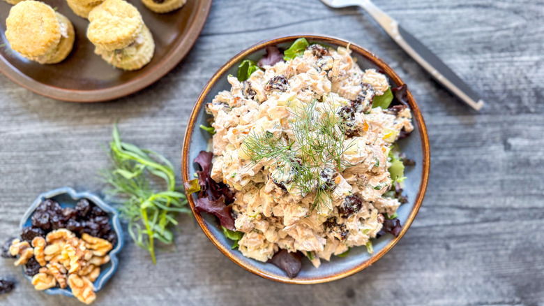 Triple anise chicken salad recipe