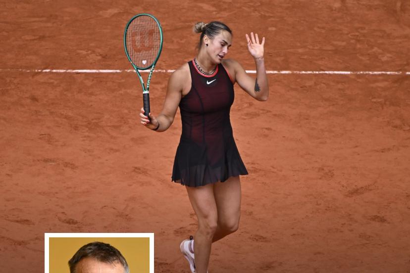 Sabalenka couldn't handle the wind