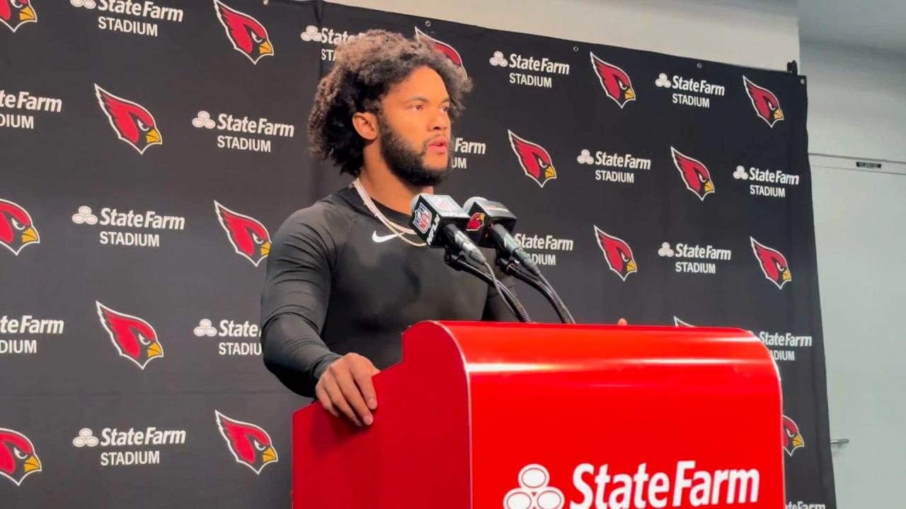 Arizona Cardinals QB Kyler Murray takes ownership of loss vs Seahawks