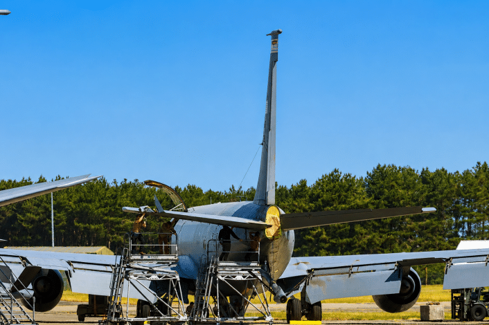 Two US Air Force KC-135s damaged during towing accident at RAF Mildenhall