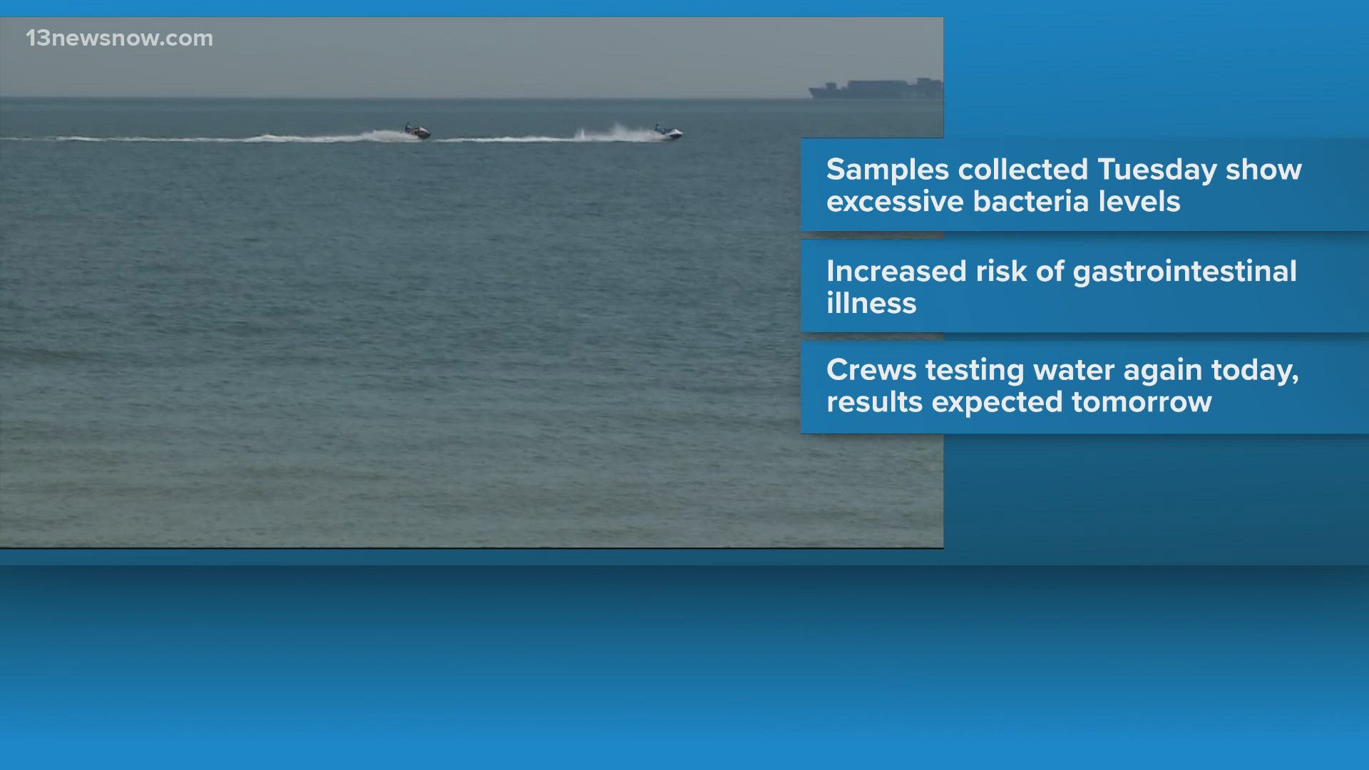 Bacterial contamination prompts swimming advisory at Huntington Beach