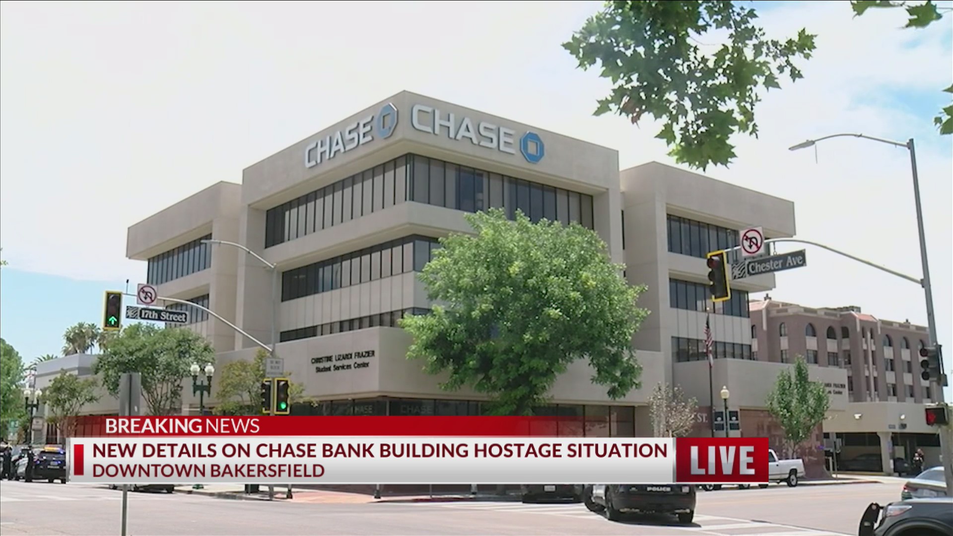 New details on Chase Bank building hostage situation