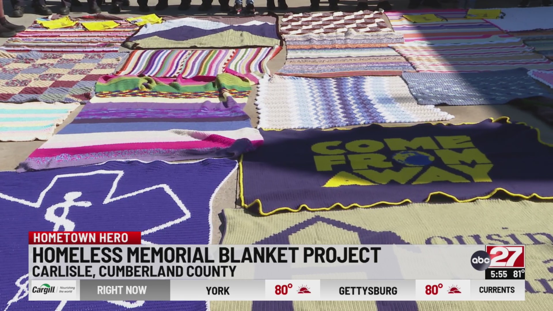 Homeless Memorial Blanket Project asks for donations