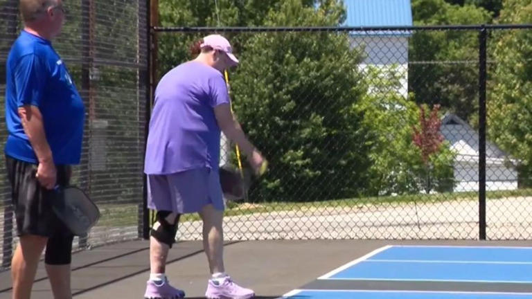 Four new pickleball courts open in St. Clairsville, drawing players on ...