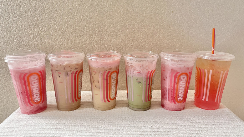 Review: Dunkin's new Barbie pink strawberry cold foam & pink drinks ...