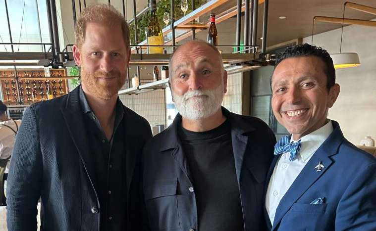 Prince Harry seen out in California without wife Meghan Markle
