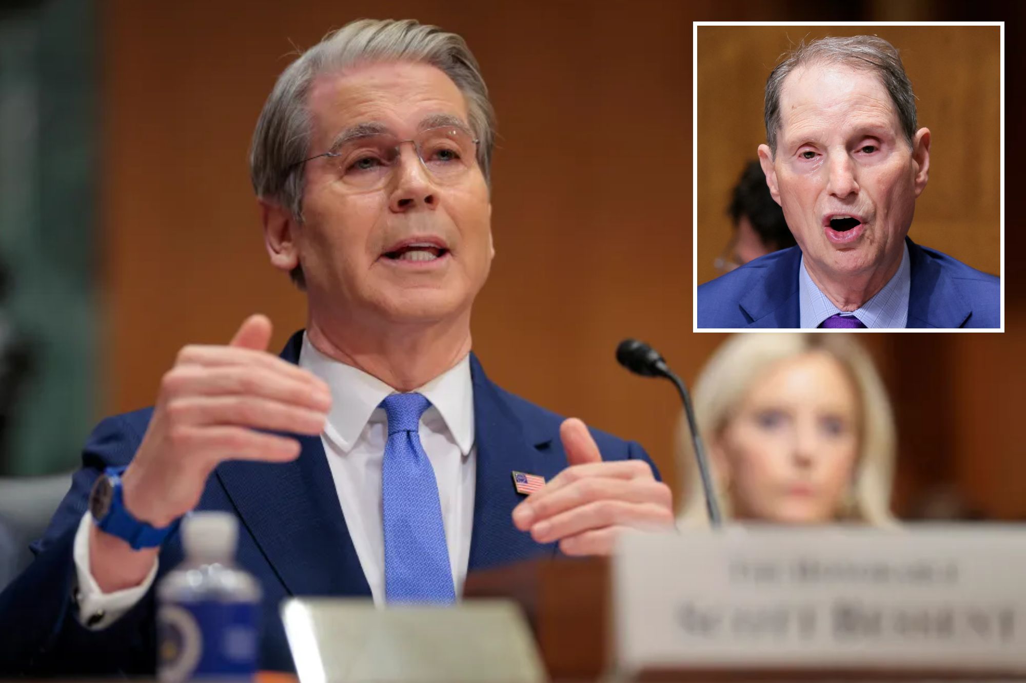 Scott Bessent goes scorched earth against Sen. Ron Wyden over Epstein ...