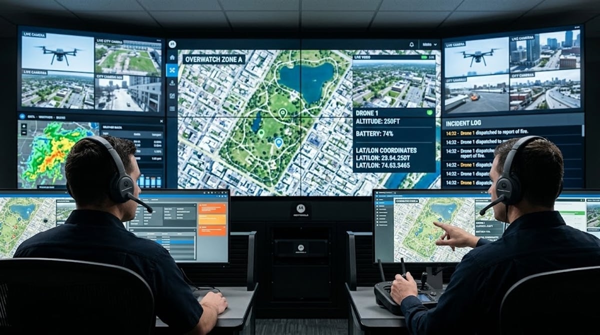 Motorola's $1.5B bet to own the skies