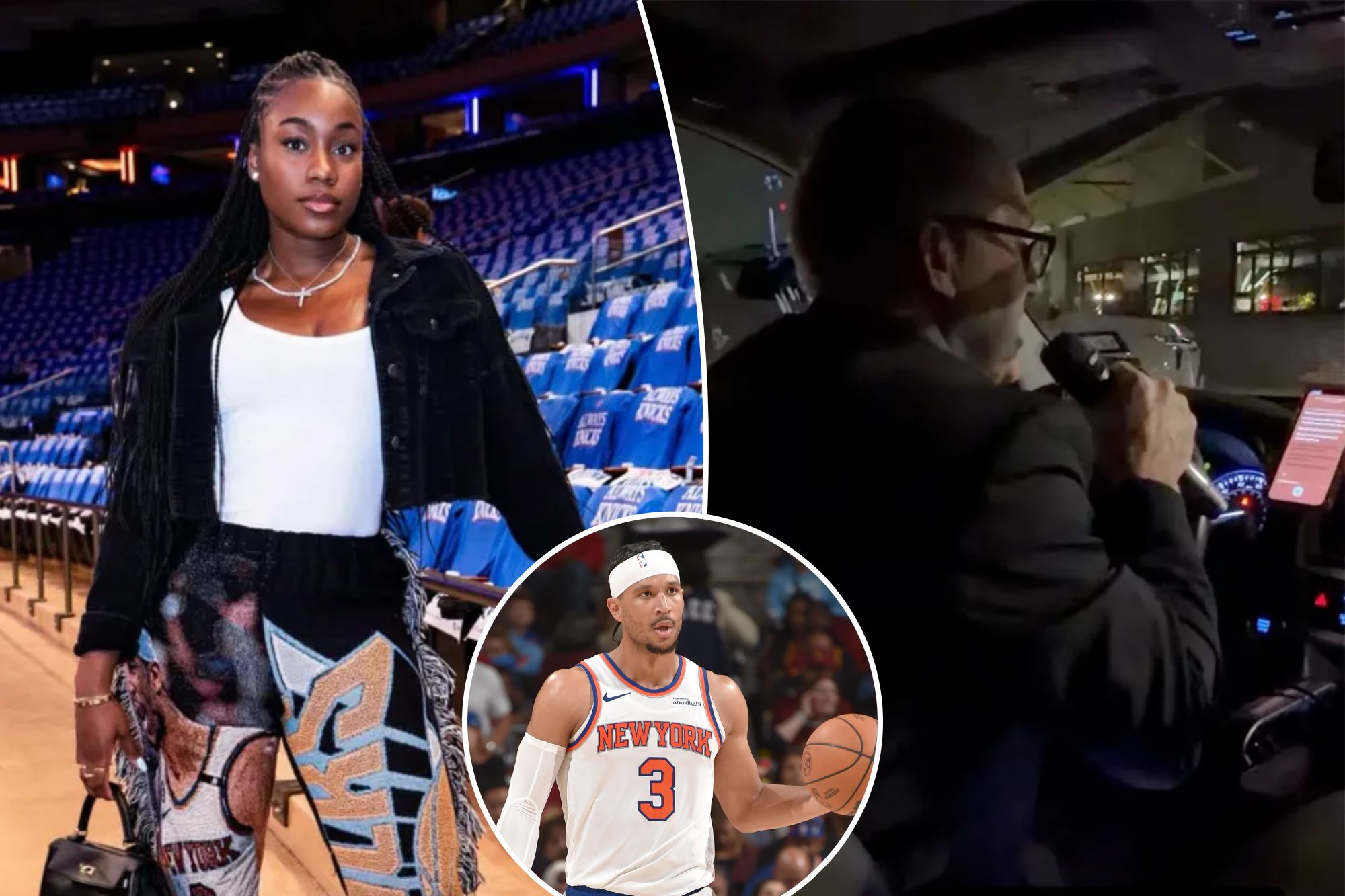 Knicks guard Josh Hart’s wife 'pissed off' over karaoke-singing driver ...