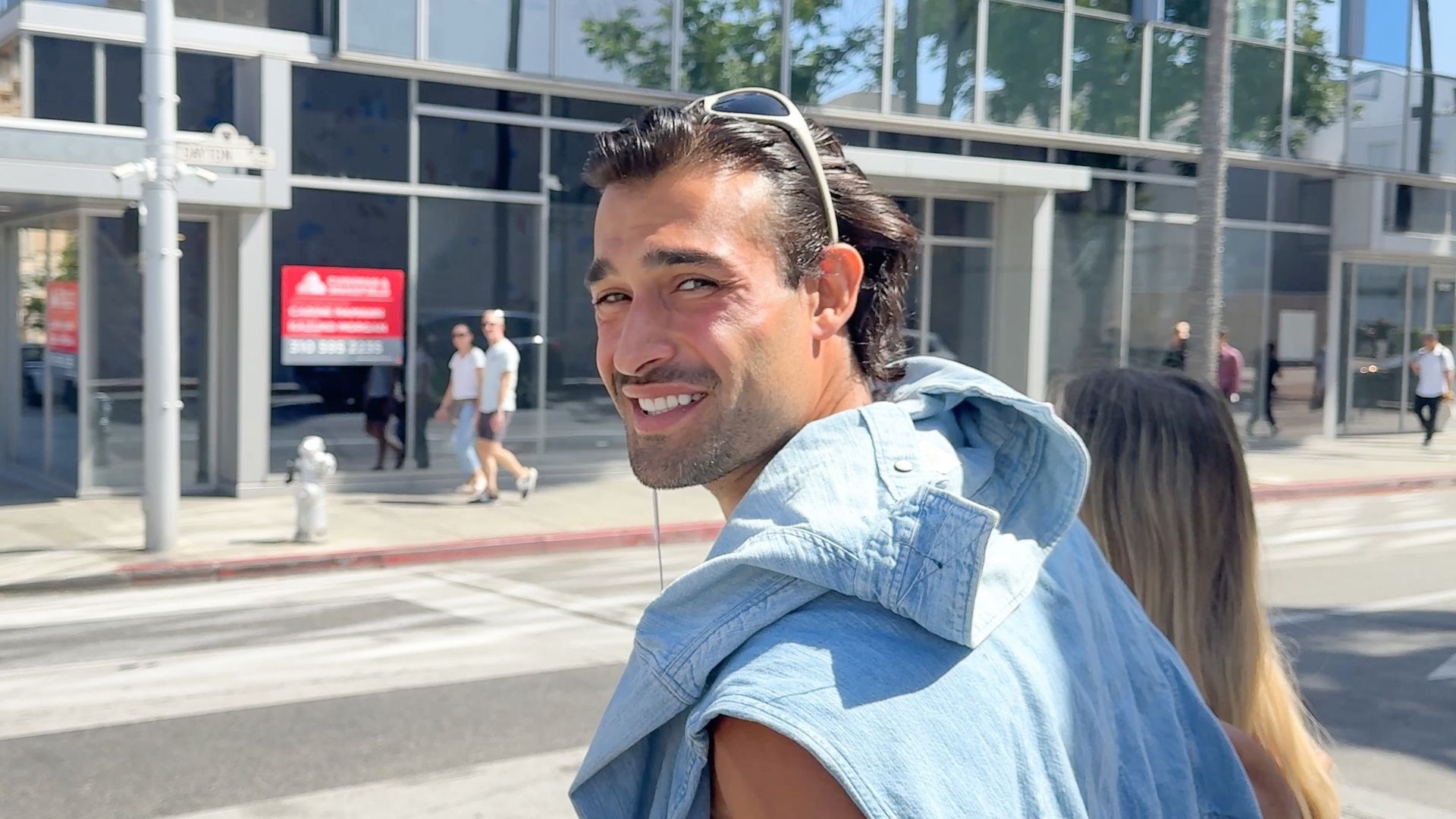 Britney Spears’ ex, Sam Asghari, gets touchy while walking around with ...