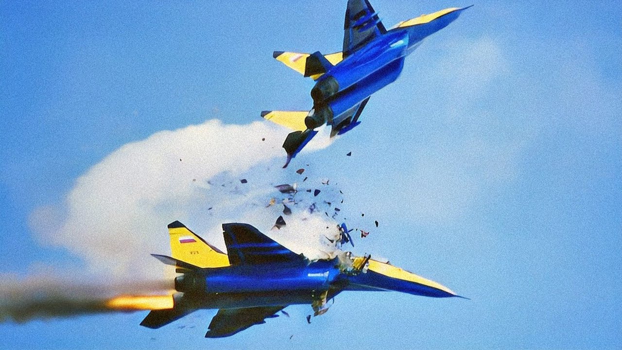 The MiG-29 airshow stunt that split a fighter jet in half