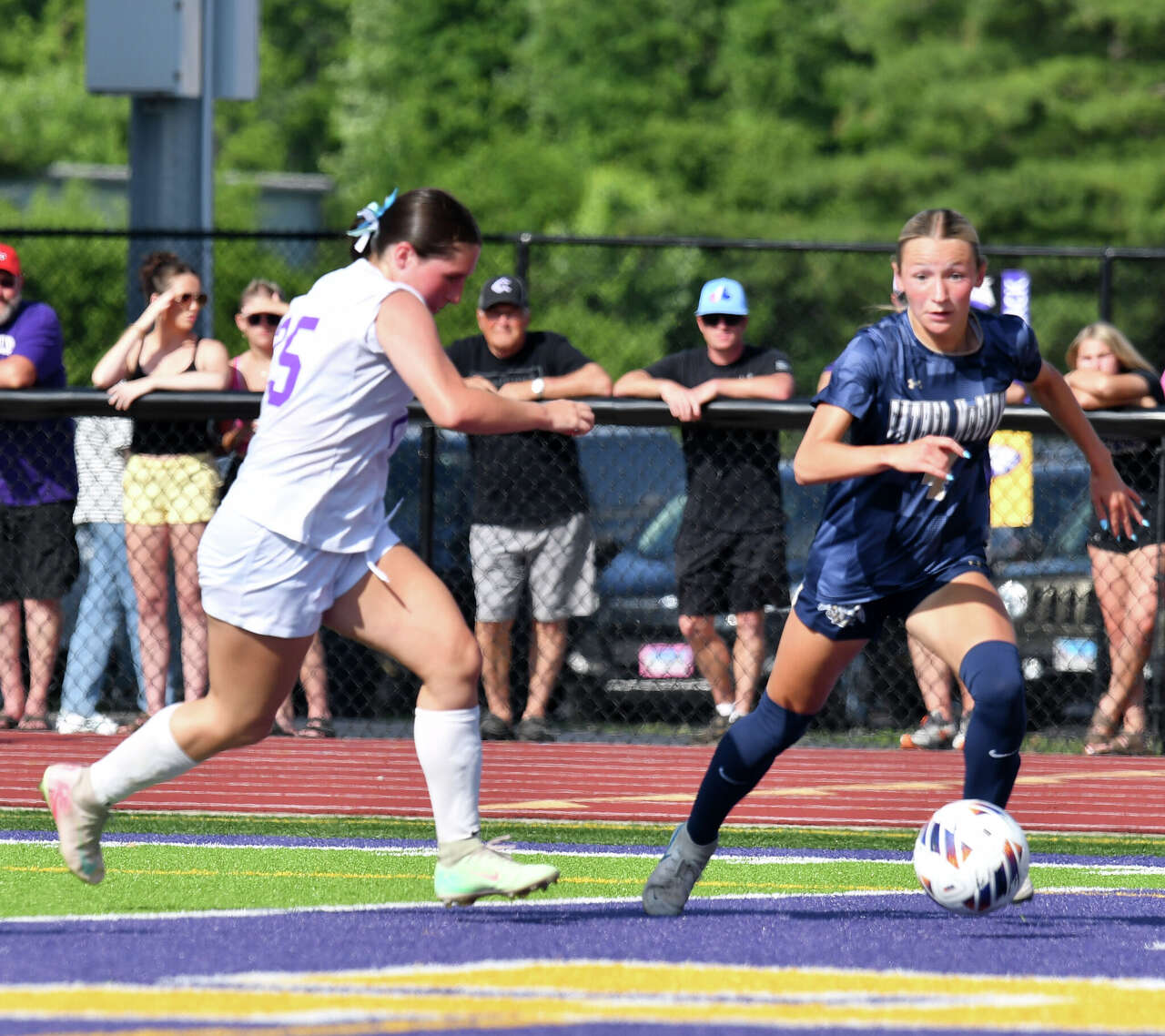 Father McGivney girls soccer chases state title after historic berth