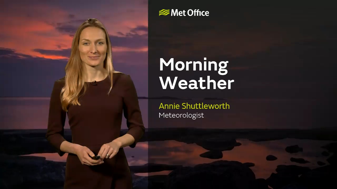 Met Office Tuesday morning weather forecast 24/02/2026