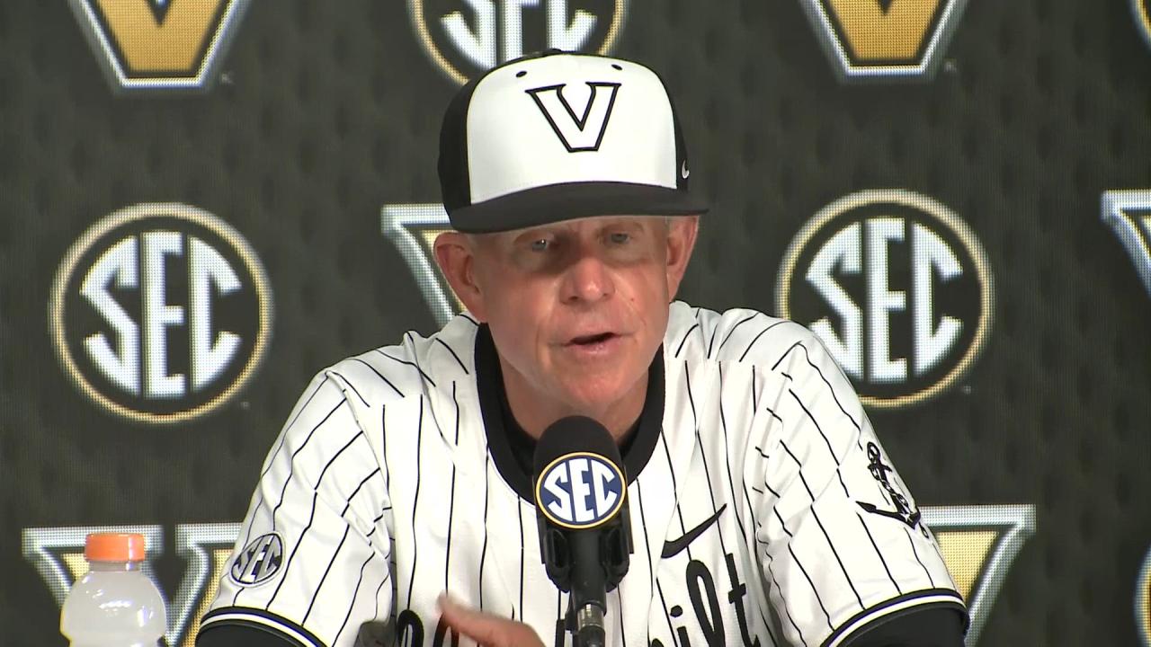 Vanderbilt pitching has dominated over two games in Hoover