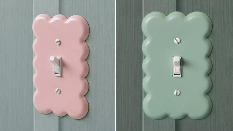 We found a dupe of Anthropologie's wiggle scalloped switch plate — and ...