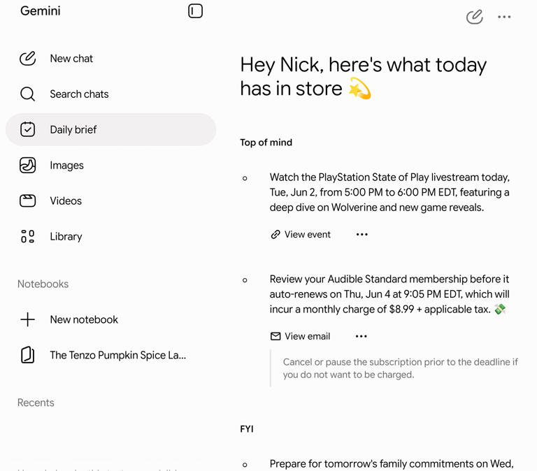 I finally found a Gemini feature I love, and it's changed my whole ...