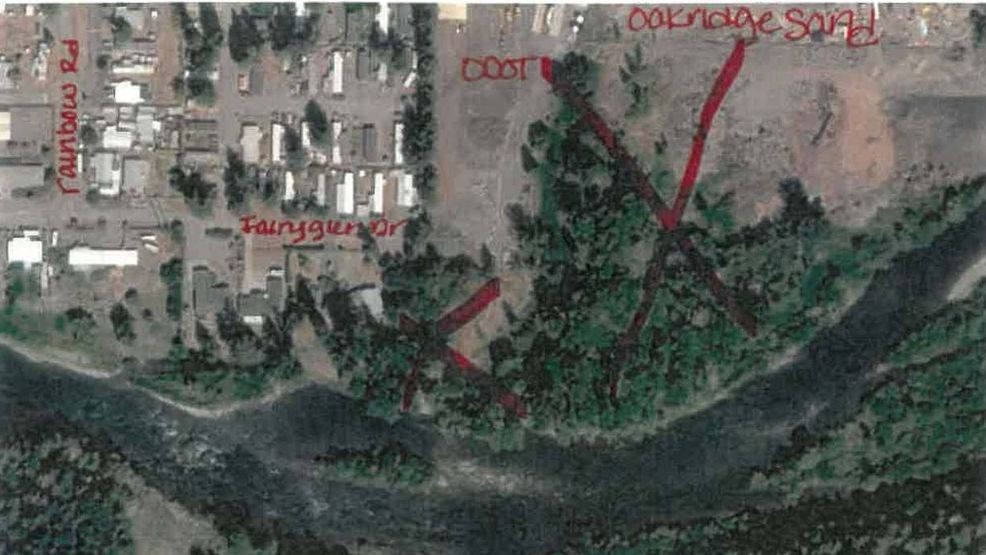 Untreated sewage enters storm water at Oakridge outfall near Willamette ...