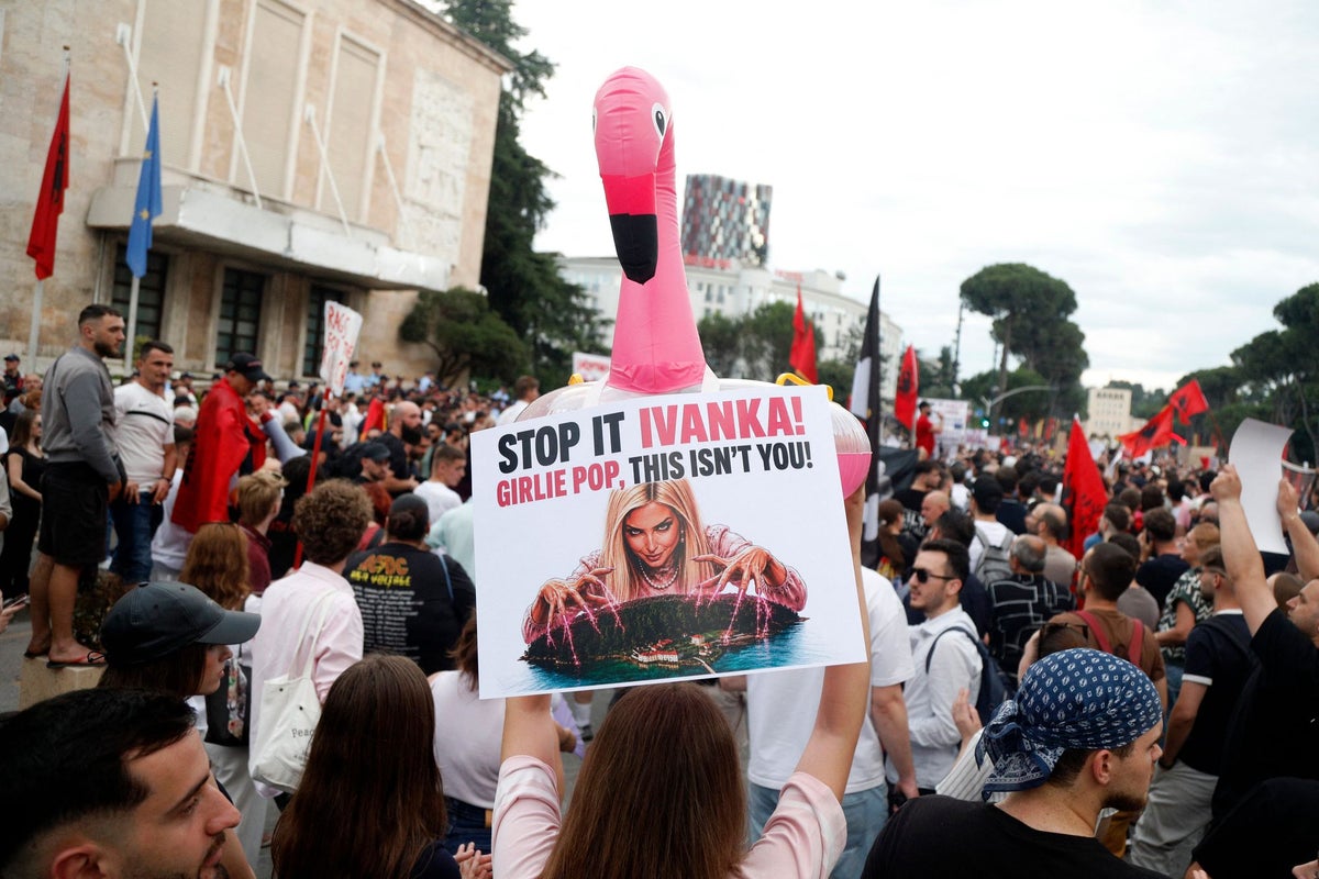 Protests grow over Ivanka Trump’s $1.4B private island in Albania