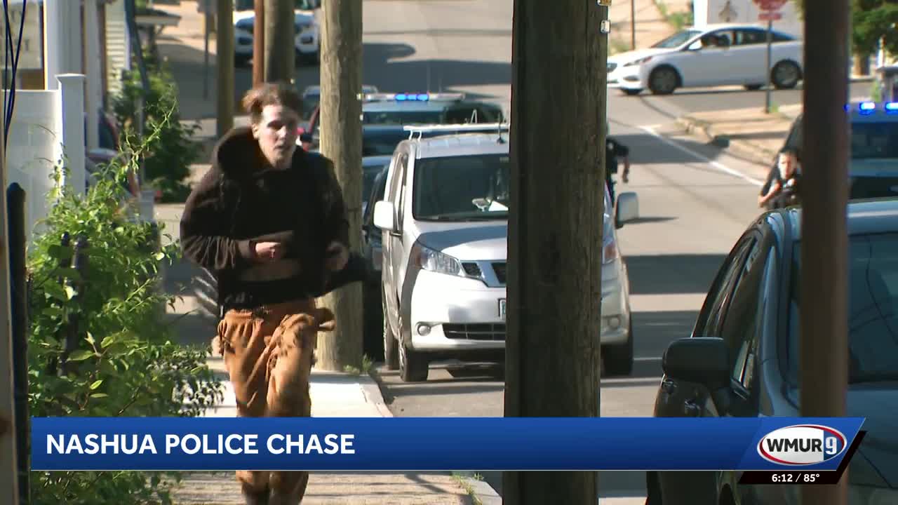 Teen appears in court after foot chase with police caught on video