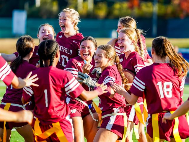 Wakefield takes No. 1 in final girls flag football rankings for 2025-26 ...