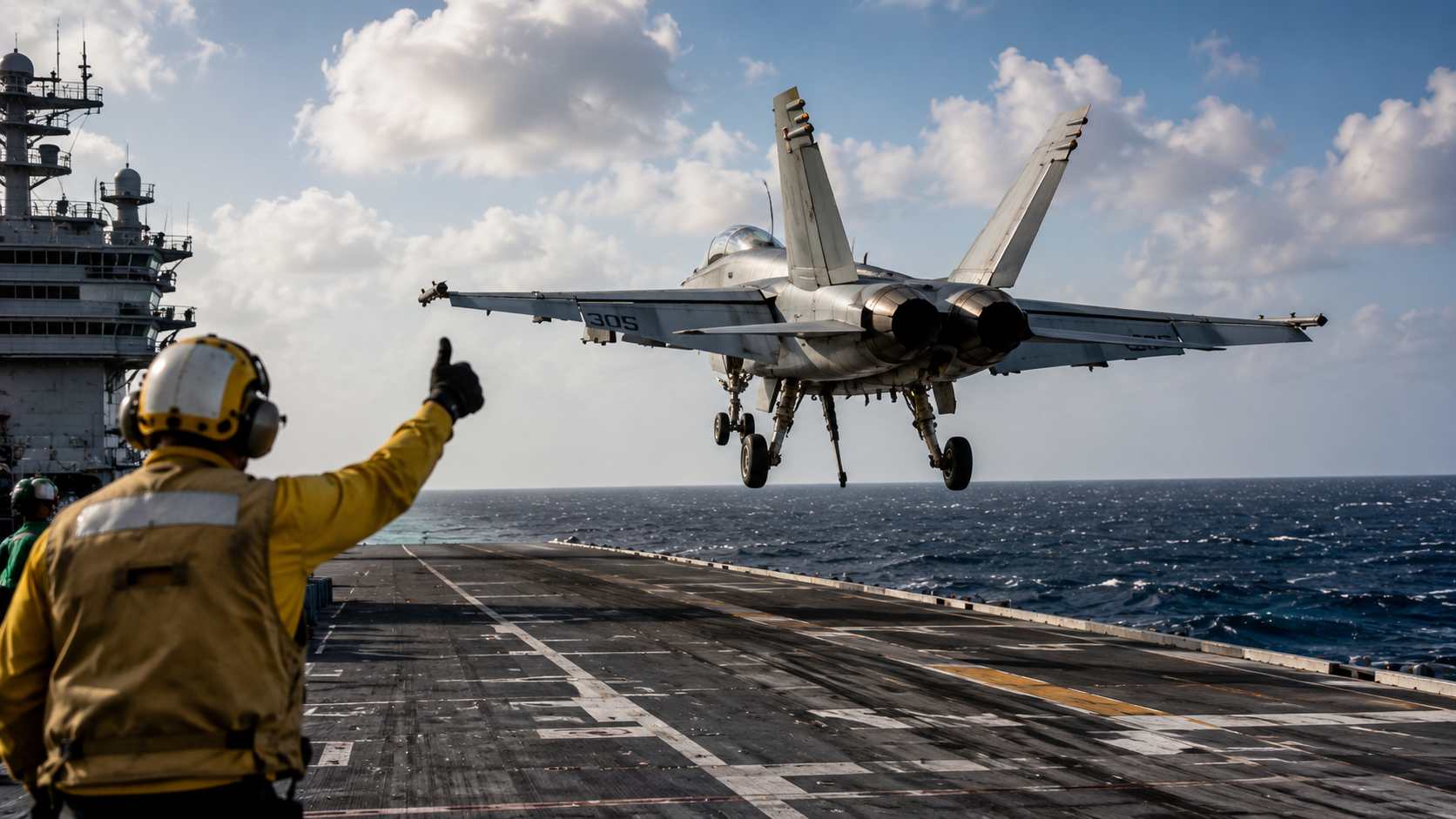 Why the navy is making aircraft carrier landings easier