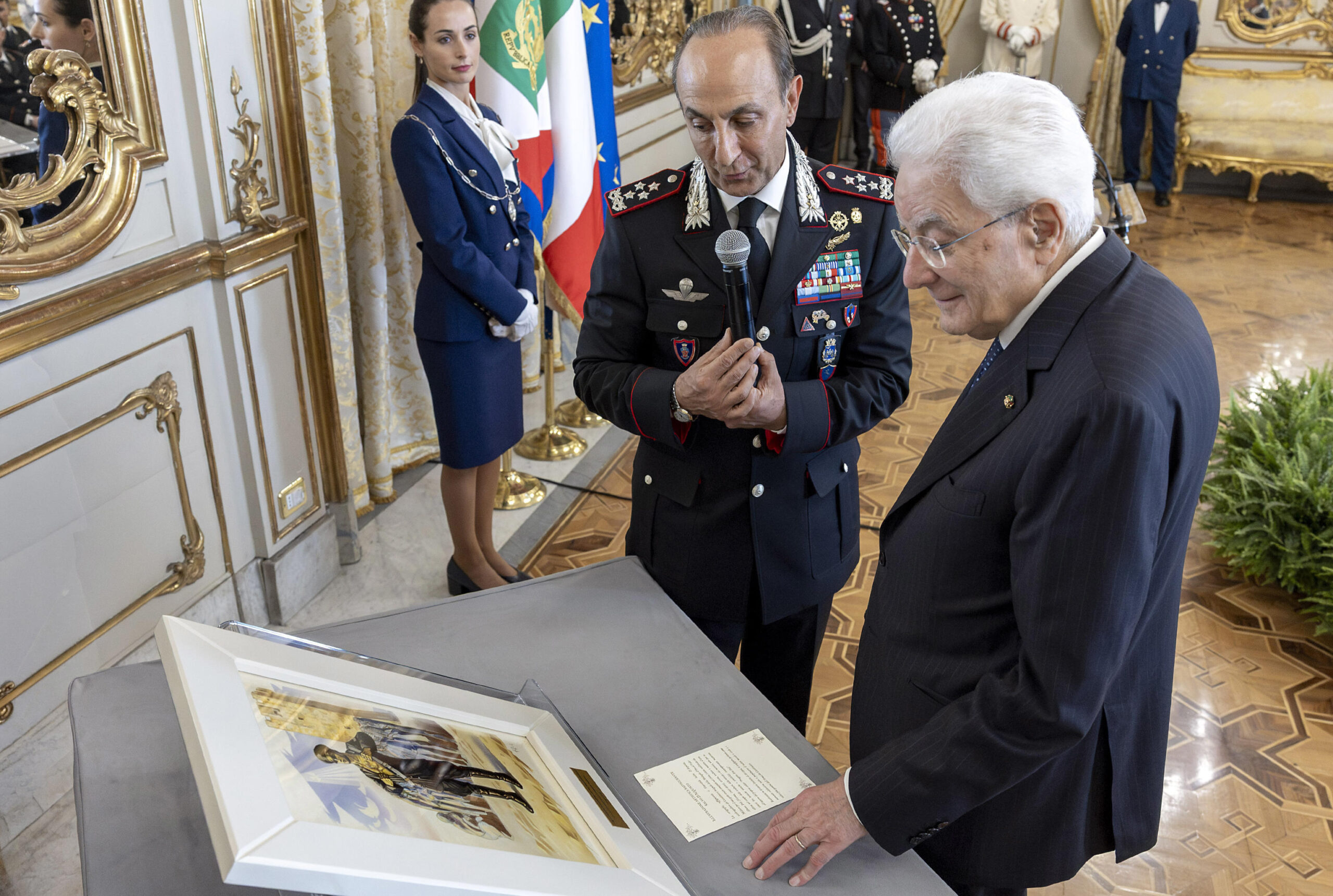 Mattarella: «Riconoscenza per l’opera svolta dall’Arma dei Carabinieri»