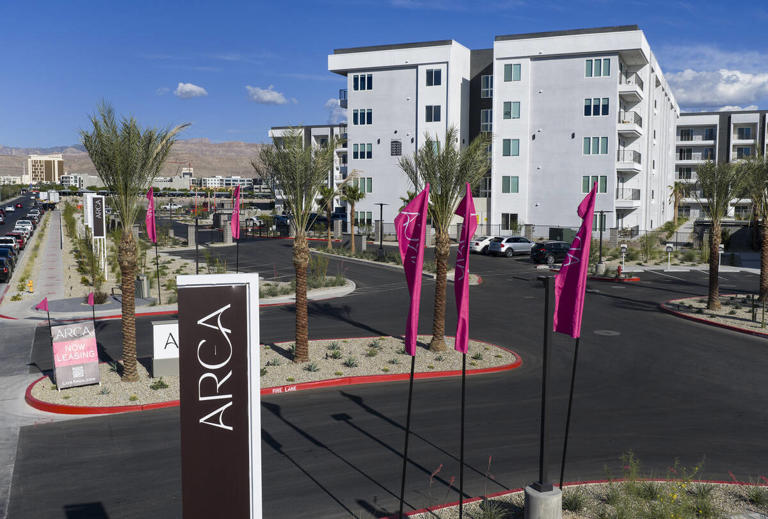 Upscale apartment complex in Las Vegas opens 3 years after huge fire