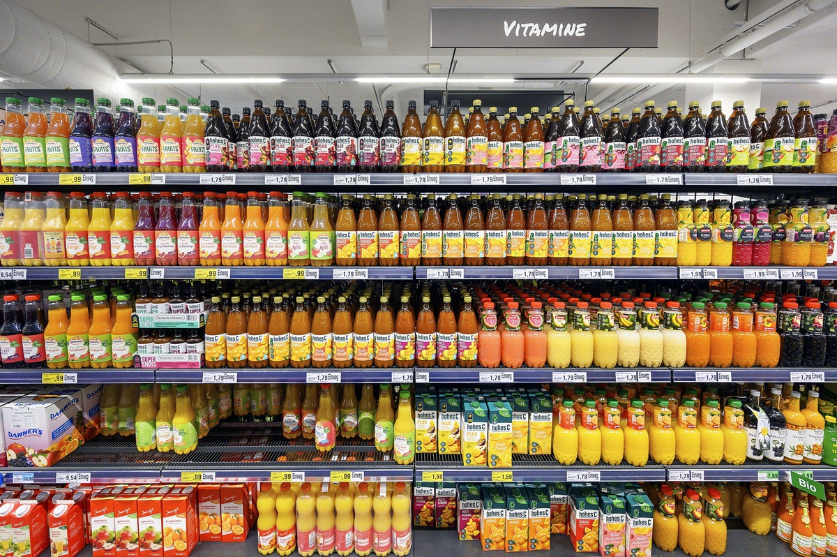 Saft-Hersteller droht Insolvenz – bald leere Regale bei Kaufland, Edeka ...