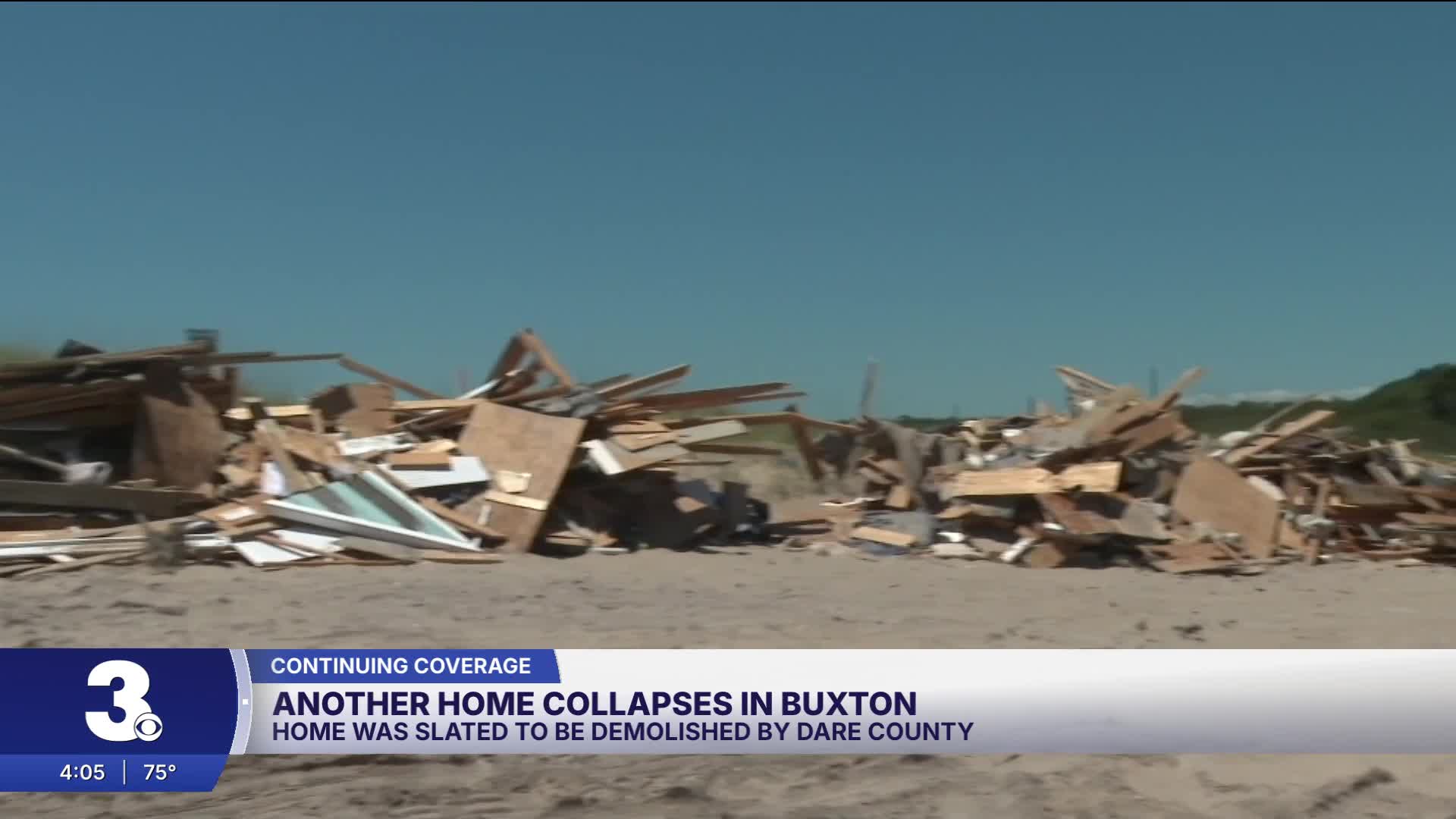 Ocean claims 20th Buxton home since August as neighbors step up for ...