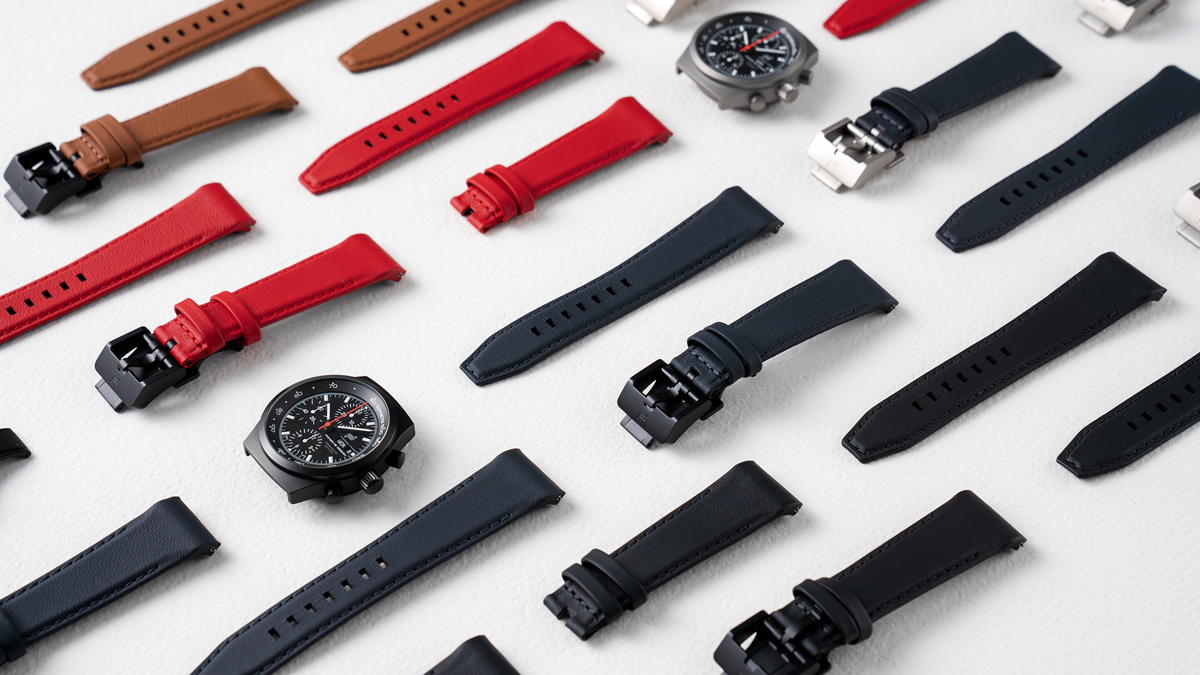 Porsche Design Chronograph 1 now features 911-inspired leather straps