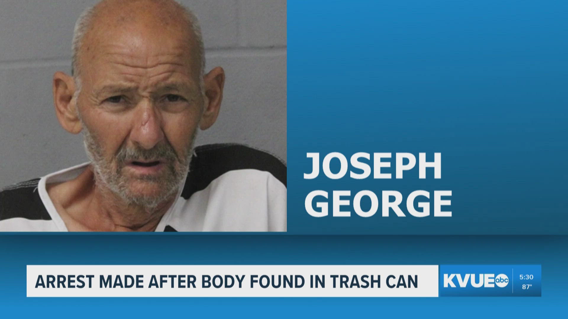 Man charged with murder after body found in South Austin trash can