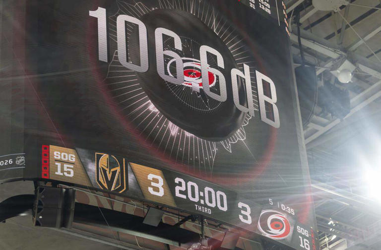 Do the Hurricanes really have "the loudest house"? Here's Tuesday's ...