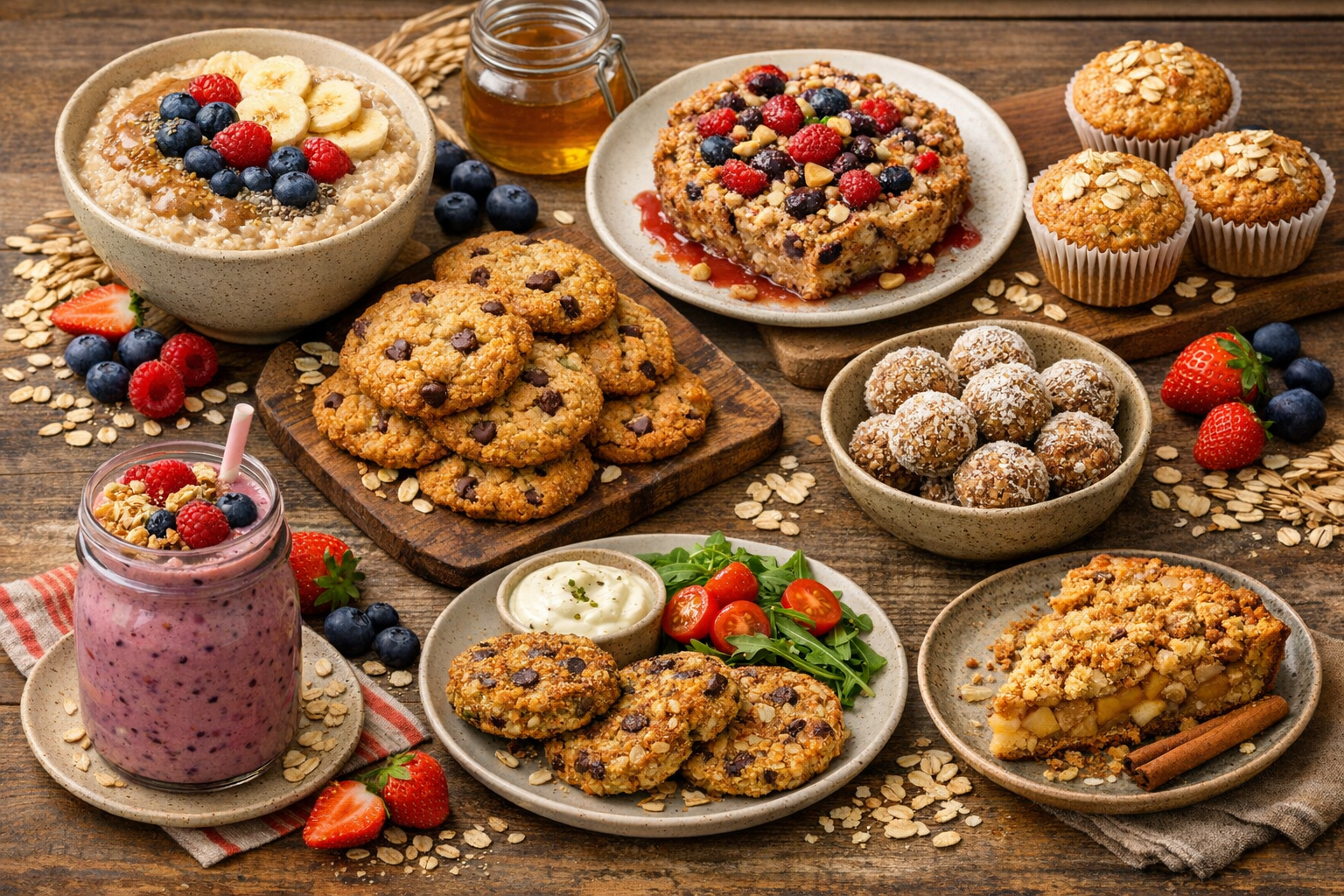 Découvertes savoureuses : 8 recettes à base d’avoine