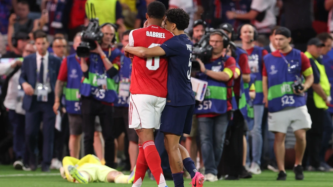 Gabriel shirt sales soar 350% after Champions League heartbreak