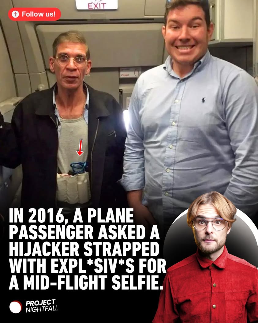 Selfie with a hijacker! Man defies death for viral photo on hijacked plane