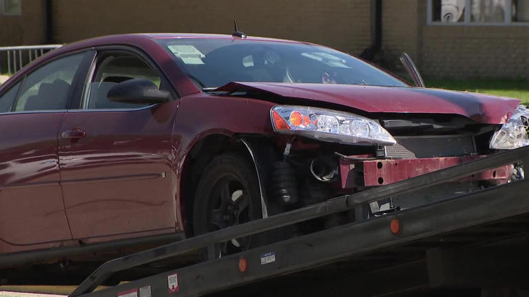 Jackson Elementary School property crash; no students, staff injured